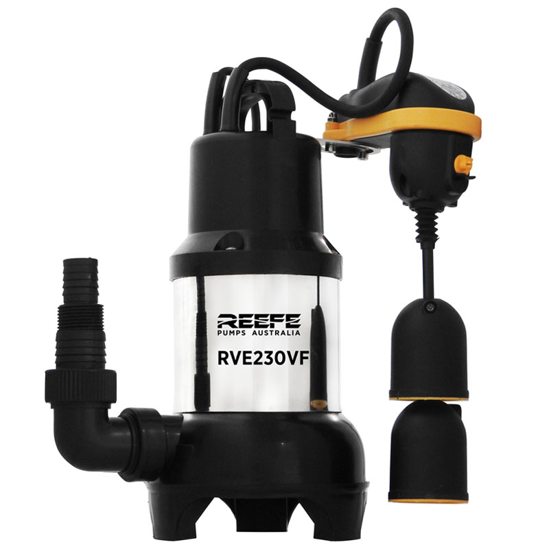 Reefe RVE230VF Premium Vortex Sump Pump with Vertical Float Switch 242L ...